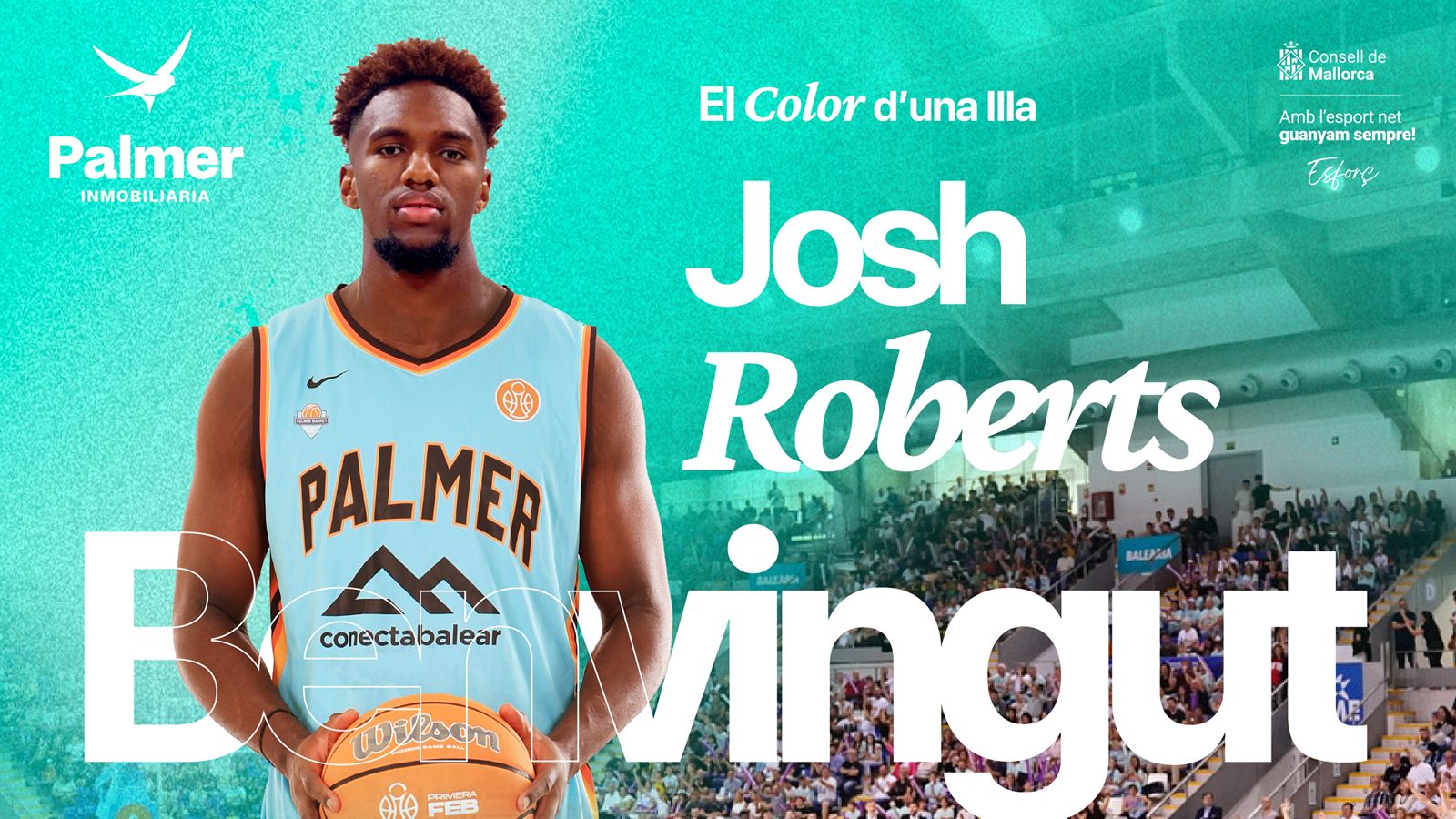 Josh Roberts, energía y movilidad en la pintura al servicio del Palmer Basket